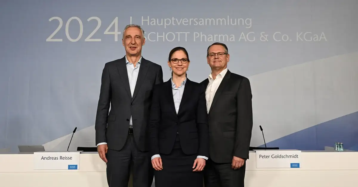 PRESSEINFO | Erfolgreiche erste Hauptversammlung von SCHOTT Pharma – Investoren stimmen allen ...